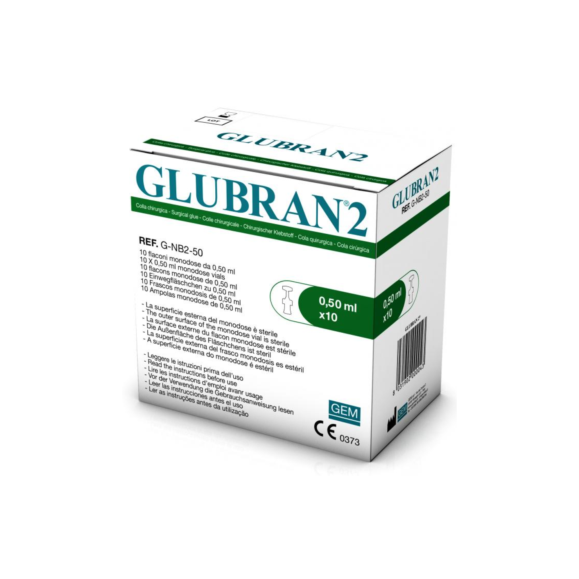 Glubran® 2 Pegamento Sintético 1 mL – Avansalud